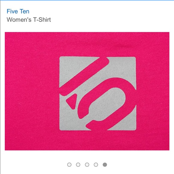 adidas | Tops | Nwt Womans Pink Five Ten Logo Tee Shirt | Poshmark